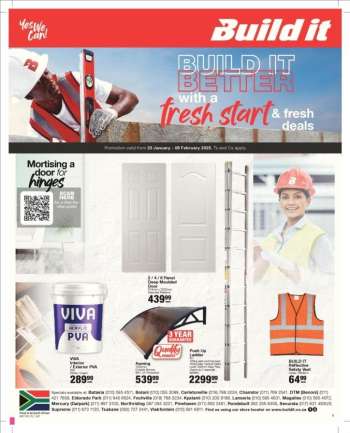 BUILD IT • Specials • Stores • Trading hours
