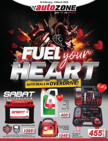 AUTOZONE • Specials • Stores • Trading hours