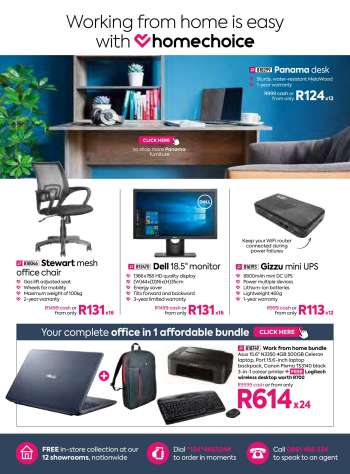 WIFI ROUTER price - HOMECHOICE • Today's offer from specials