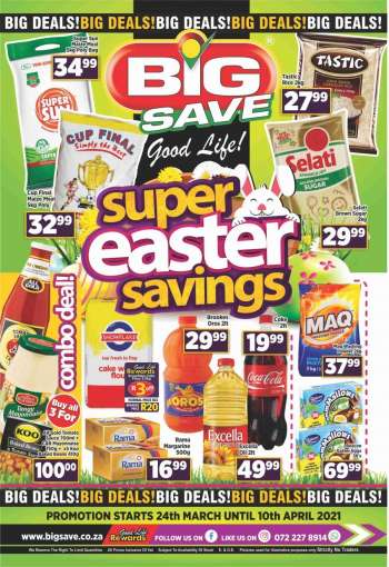 BIG SAVE Specials • March 2022
