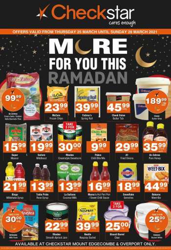 FROZEN CHIPS price - CHECKSTAR • Today's offer from specials