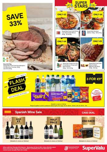 SUPERVALU Clondalkin • Unit 1 - Chaplins Court • Opening hours