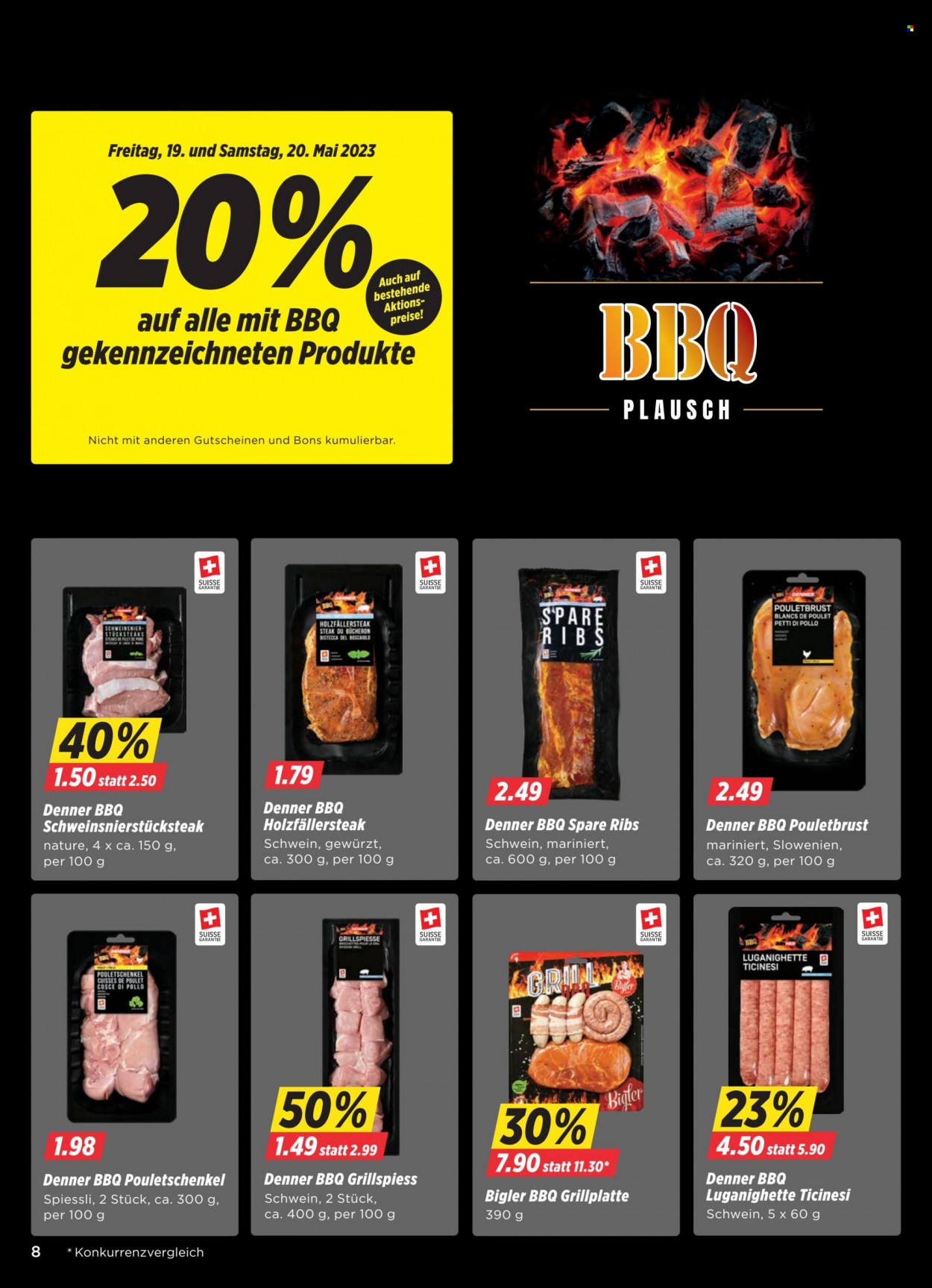 DENNER Prospekt • Denner Woche KW 20 • Vom 16.5.2023